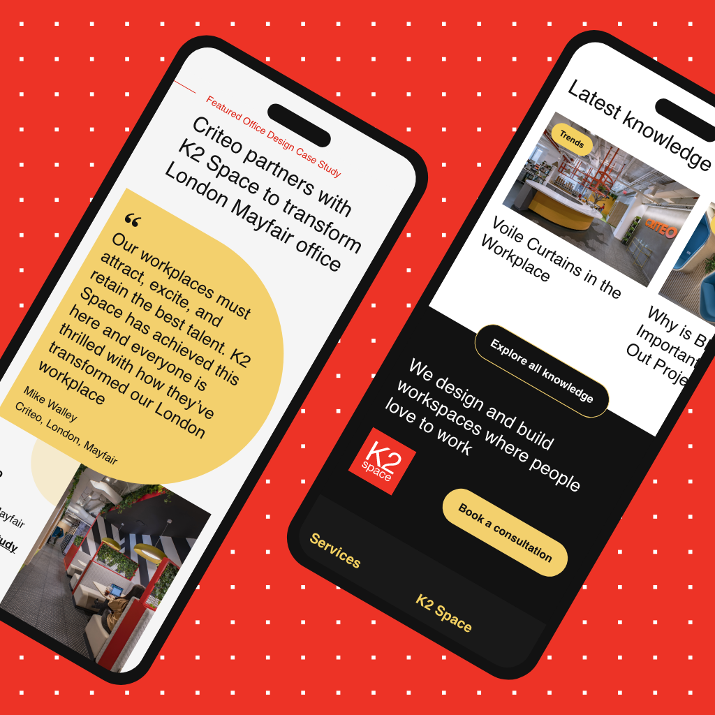 K2 Space Website Case Study